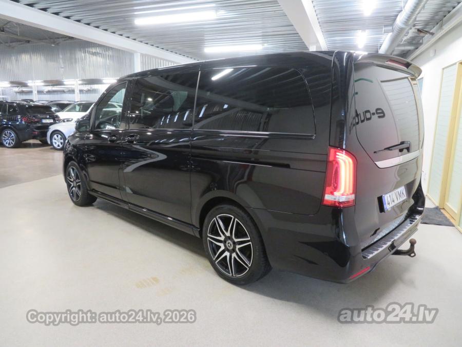Black Mercedes-Benz V-Class 2019 in Tallinn, with an engine capacity of 2.00 L and mileage of 185 thousand km for 33800 €, photo 3 on AUTOMOTO.COM.LV