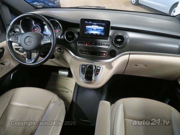 Black Mercedes-Benz V-Class 2019 in Tallinn, with an engine capacity of 2.00 L and mileage of 185 thousand km for 33800 €, photo 3 on AUTOMOTO.COM.LV