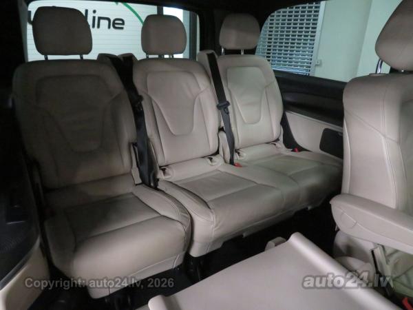 Black Mercedes-Benz V-Class 2019 in Tallinn, with an engine capacity of 2.00 L and mileage of 185 thousand km for 33800 €, photo 7 on AUTOMOTO.COM.LV