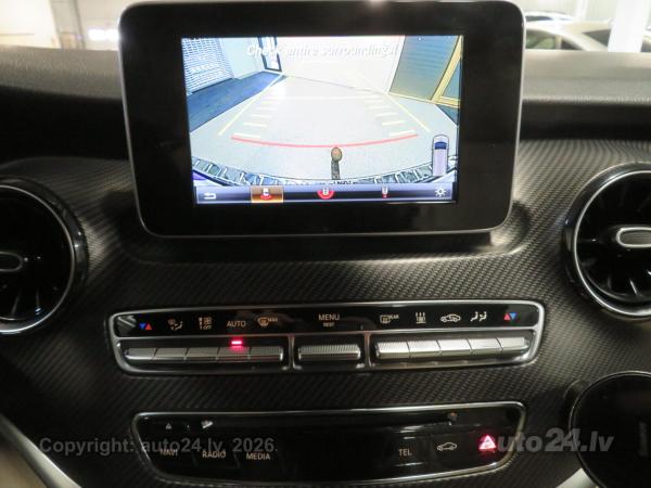 Black Mercedes-Benz V-Class 2019 in Tallinn, with an engine capacity of 2.00 L and mileage of 185 thousand km for 33800 €, photo 8 on AUTOMOTO.COM.LV