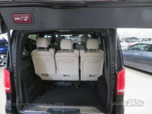 Black Mercedes-Benz V-Class 2019 in Tallinn, with an engine capacity of 2.00 L and mileage of 185 thousand km for 33800 €, photo 12 on AUTOMOTO.COM.LV