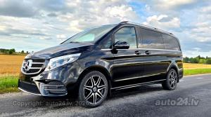 Melns Mercedes-Benz V-Class 2019 Rapla, ar dzinēja tilpumu 2.10 L un nobraukumu 163 tūkst. km par 37200 €, foto  vietnē AUTOMOTO.COM.LV