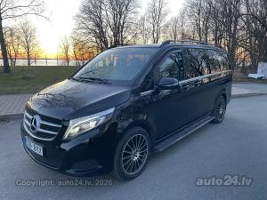 Melns Mercedes-Benz V-Class 2019 Tallina, ar dzinēja tilpumu 2.10 L un nobraukumu 150 tūkst. km par 32990 €, foto  vietnē AUTOMOTO.COM.LV