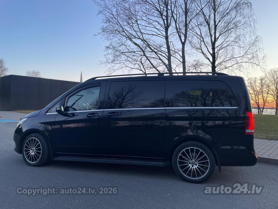 Melns Mercedes-Benz V-Class 2019 Tallina, ar dzinēja tilpumu 2.10 L un nobraukumu 150 tūkst. km par 32990 €, foto 6 vietnē AUTOMOTO.COM.LV