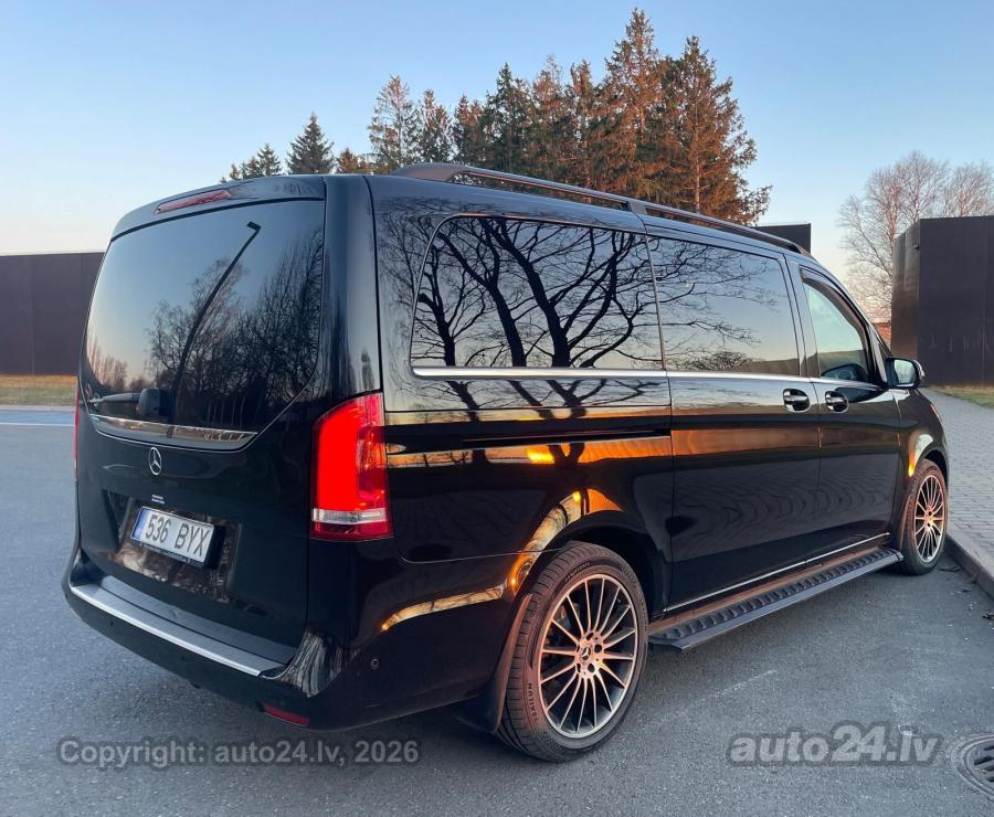 Melns Mercedes-Benz V-Class 2019 Tallina, ar dzinēja tilpumu 2.10 L un nobraukumu 150 tūkst. km par 32990 €, foto 7 vietnē AUTOMOTO.COM.LV