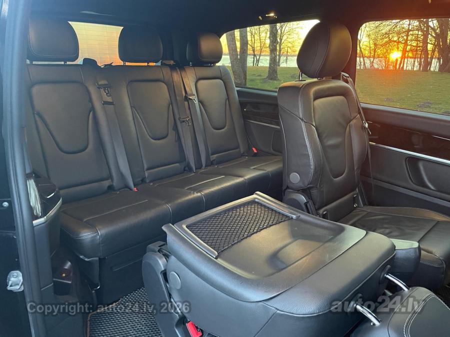 Melns Mercedes-Benz V-Class 2019 Tallina, ar dzinēja tilpumu 2.10 L un nobraukumu 150 tūkst. km par 32990 €, foto 16 vietnē AUTOMOTO.COM.LV