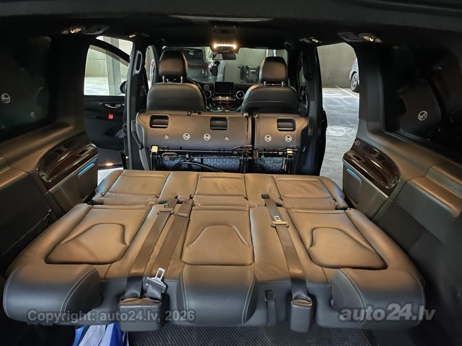 Melns Mercedes-Benz V-Class 2019 Tallina, ar dzinēja tilpumu 2.10 L un nobraukumu 150 tūkst. km par 32990 €, foto 18 vietnē AUTOMOTO.COM.LV