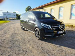 Black Mercedes-Benz V-Class 2019 in Turi, with an engine capacity of 2.10 L and mileage of 151 thousand km for 45000 €, photo 4 on AUTOMOTO.COM.LV