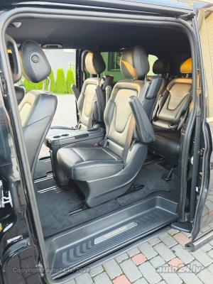 Black Mercedes-Benz V-Class 2019 in Turi, with an engine capacity of 2.10 L and mileage of 151 thousand km for 45000 €, photo 6 on AUTOMOTO.COM.LV
