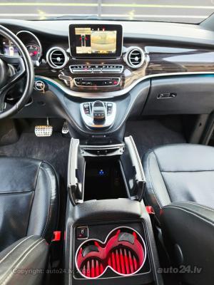 Black Mercedes-Benz V-Class 2019 in Turi, with an engine capacity of 2.10 L and mileage of 151 thousand km for 45000 €, photo 7 on AUTOMOTO.COM.LV