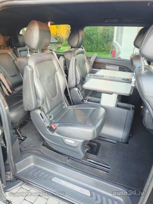 Black Mercedes-Benz V-Class 2019 in Turi, with an engine capacity of 2.10 L and mileage of 151 thousand km for 45000 €, photo 10 on AUTOMOTO.COM.LV
