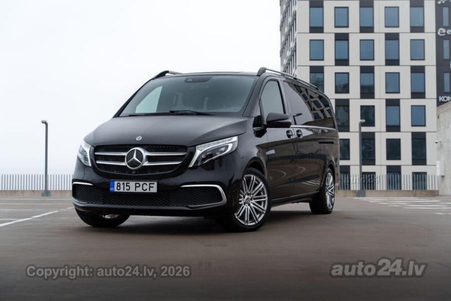 Melns Mercedes-Benz V-Class 2020 Tallina, ar dzinēja tilpumu 2.00 L un nobraukumu 121 tūkst. km par 44990 €, foto 3 vietnē AUTOMOTO.COM.LV