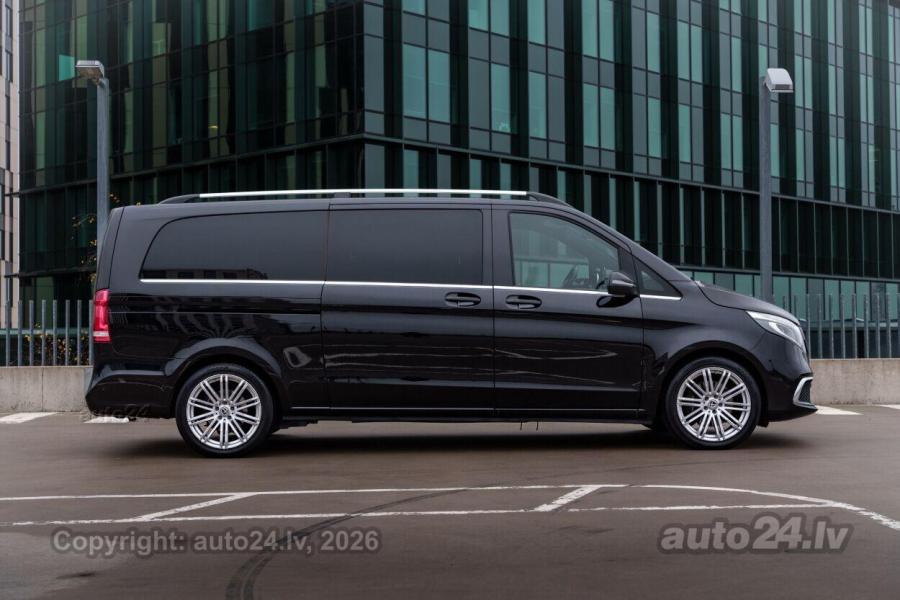 Melns Mercedes-Benz V-Class 2020 Tallina, ar dzinēja tilpumu 2.00 L un nobraukumu 121 tūkst. km par 44990 €, foto 10 vietnē AUTOMOTO.COM.LV