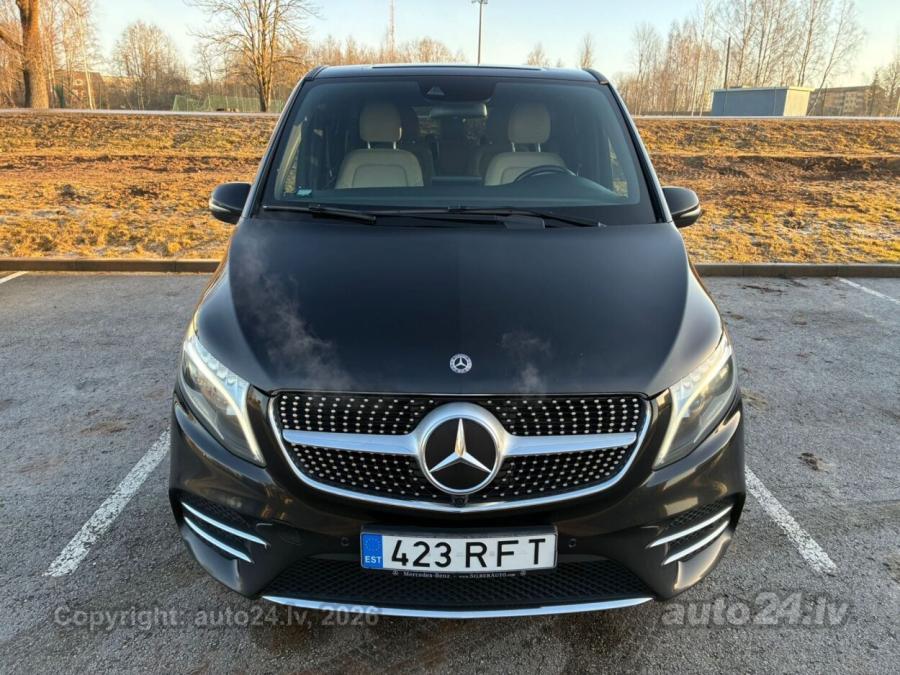Black Mercedes-Benz V-Class 2020 in Tallinn, with an engine capacity of 2.00 L and mileage of 270 thousand km for 39000 €, photo 1 on AUTOMOTO.COM.LV