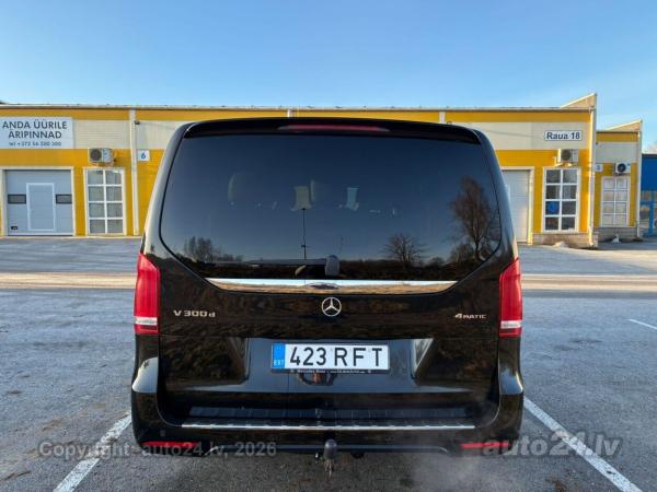Black Mercedes-Benz V-Class 2020 in Tallinn, with an engine capacity of 2.00 L and mileage of 270 thousand km for 39000 €, photo 2 on AUTOMOTO.COM.LV