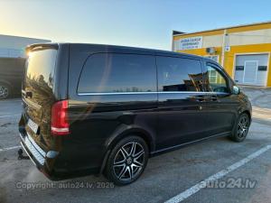 Black Mercedes-Benz V-Class 2020 in Tallinn, with an engine capacity of 2.00 L and mileage of 270 thousand km for 39000 €, photo 4 on AUTOMOTO.COM.LV