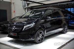 Black Mercedes-Benz V-Class 2020 in Tallinn, with an engine capacity of 2.00 L and mileage of 190 thousand km for 40500 €, photo 4 on AUTOMOTO.COM.LV