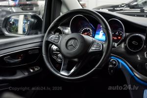 Black Mercedes-Benz V-Class 2020 in Tallinn, with an engine capacity of 2.00 L and mileage of 190 thousand km for 40500 €, photo 13 on AUTOMOTO.COM.LV