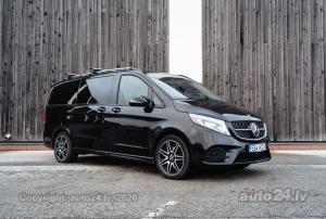 Melns Mercedes-Benz V-Class 2020 Tallina, ar dzinēja tilpumu 2.00 L un nobraukumu 126 tūkst. km par 49900 €, foto  vietnē AUTOMOTO.COM.LV