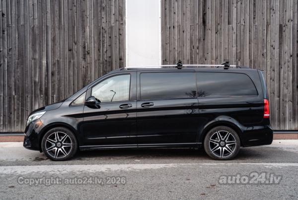 Black Mercedes-Benz V-Class 2020 in Tallinn, with an engine capacity of 2.00 L and mileage of 126 thousand km for 49900 €, photo 5 on AUTOMOTO.COM.LV