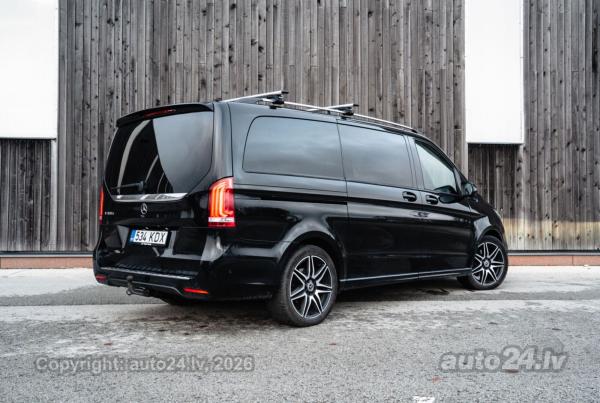 Black Mercedes-Benz V-Class 2020 in Tallinn, with an engine capacity of 2.00 L and mileage of 126 thousand km for 49900 €, photo 6 on AUTOMOTO.COM.LV