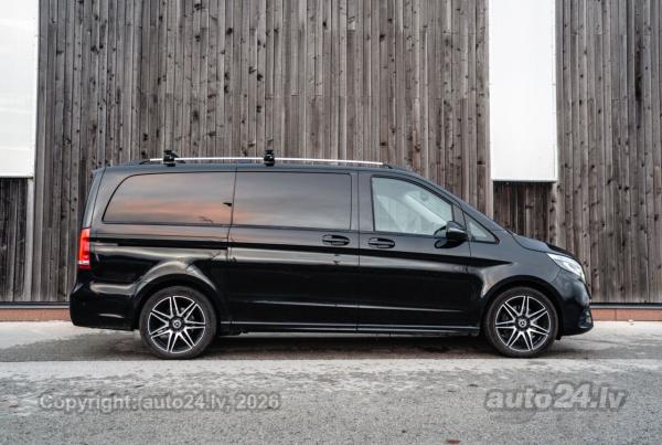 Black Mercedes-Benz V-Class 2020 in Tallinn, with an engine capacity of 2.00 L and mileage of 126 thousand km for 49900 €, photo 7 on AUTOMOTO.COM.LV