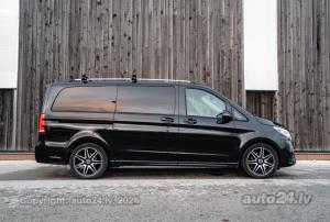 Black Mercedes-Benz V-Class 2020 in Tallinn, with an engine capacity of 2.00 L and mileage of 126 thousand km for 49900 €, photo 7 on AUTOMOTO.COM.LV