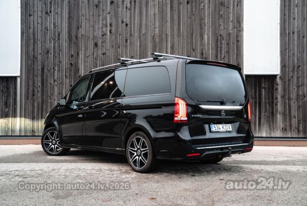 Black Mercedes-Benz V-Class 2020 in Tallinn, with an engine capacity of 2.00 L and mileage of 126 thousand km for 49900 €, photo 9 on AUTOMOTO.COM.LV