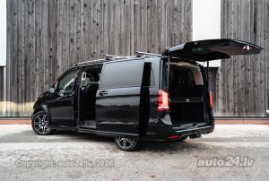 Black Mercedes-Benz V-Class 2020 in Tallinn, with an engine capacity of 2.00 L and mileage of 126 thousand km for 49900 €, photo 10 on AUTOMOTO.COM.LV