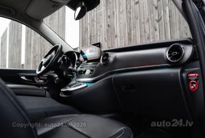 Black Mercedes-Benz V-Class 2020 in Tallinn, with an engine capacity of 2.00 L and mileage of 126 thousand km for 49900 €, photo 16 on AUTOMOTO.COM.LV