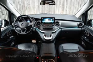 Black Mercedes-Benz V-Class 2020 in Tallinn, with an engine capacity of 2.00 L and mileage of 126 thousand km for 49900 €, photo 17 on AUTOMOTO.COM.LV