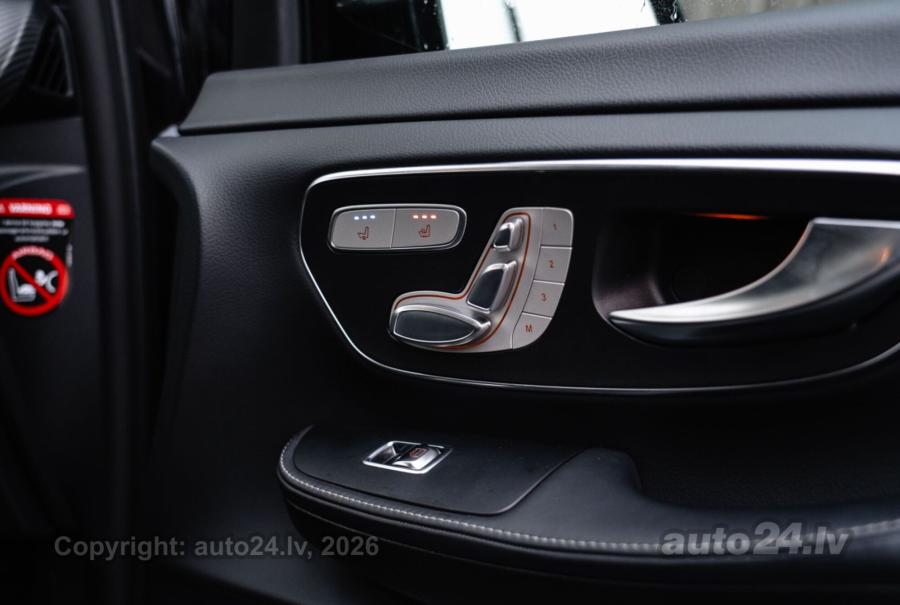 Black Mercedes-Benz V-Class 2020 in Tallinn, with an engine capacity of 2.00 L and mileage of 126 thousand km for 49900 €, photo 28 on AUTOMOTO.COM.LV