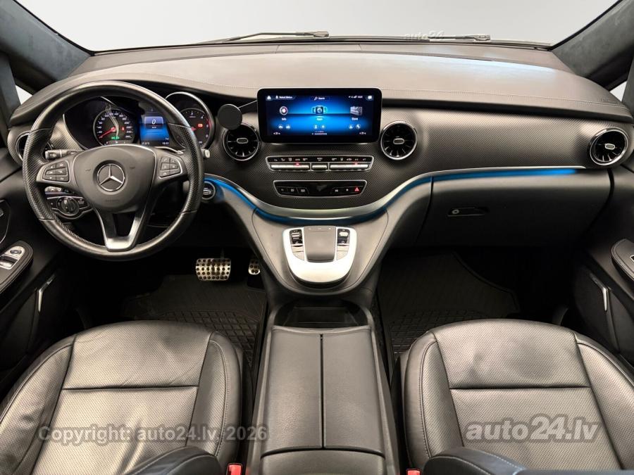 Melns Mercedes-Benz V-Class 2021 Tallina, ar dzinēja tilpumu 2.00 L un nobraukumu 97 tūkst. km par 64900 €, foto 8 vietnē AUTOMOTO.COM.LV
