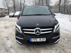 Black Mercedes-Benz V-Class 2022 in Tallinn, with an engine capacity of 2.00 L and mileage of 123 thousand km for 53900 €, photo  on AUTOMOTO.COM.LV