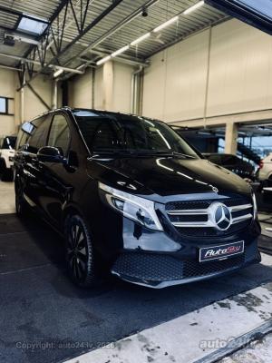 Black Mercedes-Benz V-Class 2022 in Tallinn, with an engine capacity of 2.00 L and mileage of 100 thousand km for 48500 €, photo  on AUTOMOTO.COM.LV