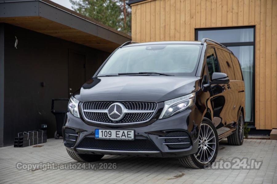 Melns Mercedes-Benz V-Class 2022 Tallina, ar dzinēja tilpumu 2.00 L un nobraukumu 90 tūkst. km par 78900 €, foto 1 vietnē AUTOMOTO.COM.LV