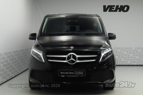 Black Mercedes-Benz V-Class 2022 in Maardu, with an engine capacity of 2.00 L and mileage of 111 thousand km for 42900 €, photo 5 on AUTOMOTO.COM.LV