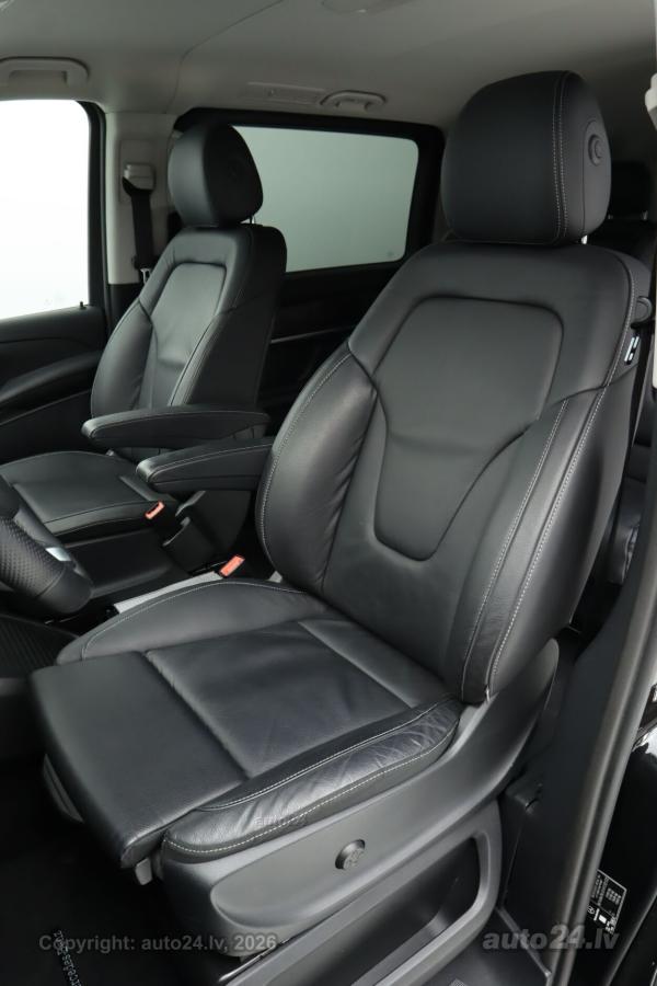 Black Mercedes-Benz V-Class 2022 in Maardu, with an engine capacity of 2.00 L and mileage of 111 thousand km for 42900 €, photo 9 on AUTOMOTO.COM.LV