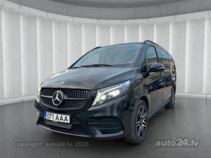 Black Mercedes-Benz V-Class 2023 in Tallinn, with an engine capacity of 2.00 L and mileage of 106 thousand km for 65900 €, photo  on AUTOMOTO.COM.LV