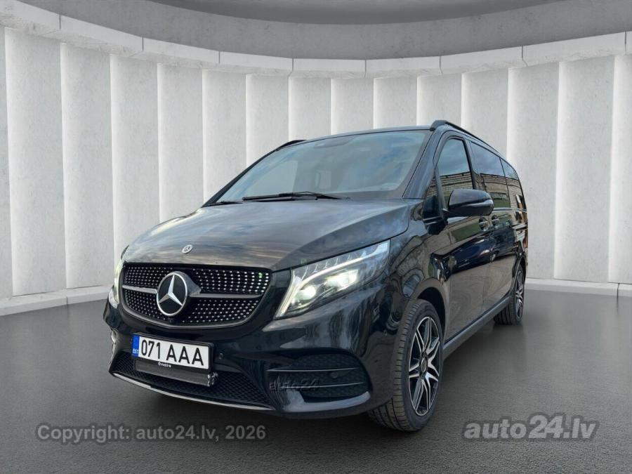 Melns Mercedes-Benz V-Class 2023 Tallina, ar dzinēja tilpumu 2.00 L un nobraukumu 106 tūkst. km par 65900 €, foto 1 vietnē AUTOMOTO.COM.LV