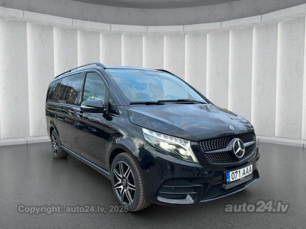 Black Mercedes-Benz V-Class 2023 in Tallinn, with an engine capacity of 2.00 L and mileage of 106 thousand km for 65900 €, photo 5 on AUTOMOTO.COM.LV