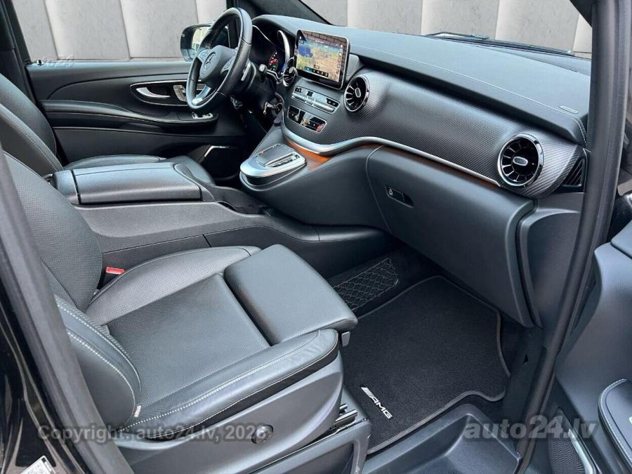 Melns Mercedes-Benz V-Class 2023 Tallina, ar dzinēja tilpumu 2.00 L un nobraukumu 106 tūkst. km par 65900 €, foto 8 vietnē AUTOMOTO.COM.LV