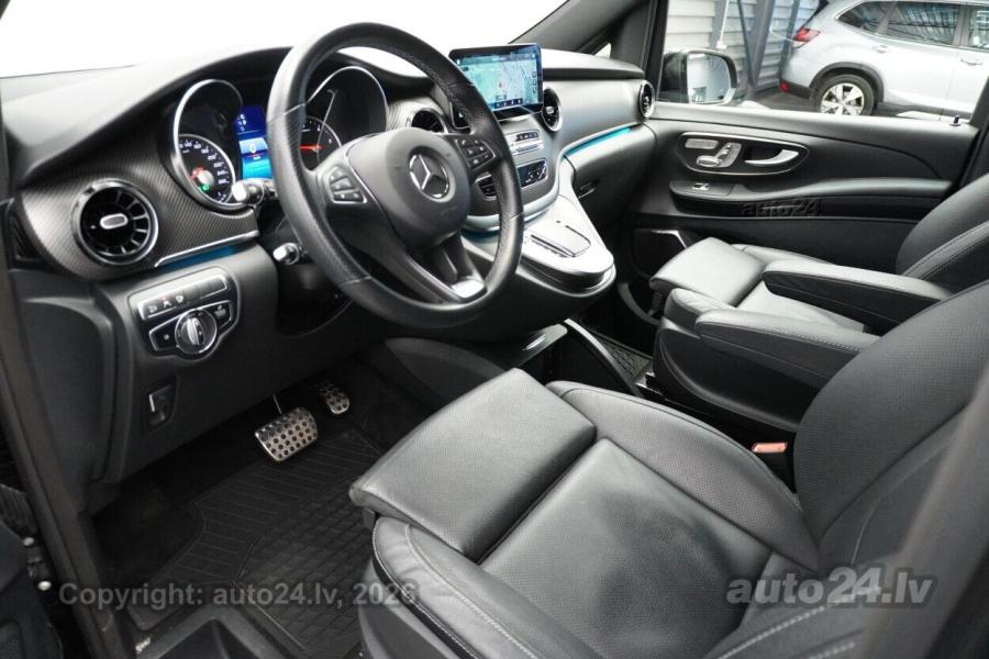 Melns Mercedes-Benz V-Class 2023 Tartu, ar dzinēja tilpumu 2.00 L un nobraukumu 57 tūkst. km par 66900 €, foto 8 vietnē AUTOMOTO.COM.LV