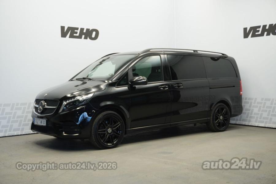Melns Mercedes-Benz V-Class 2023 Tartu, ar dzinēja tilpumu 2.00 L un nobraukumu 76 tūkst. km par 72900 €, foto 1 vietnē AUTOMOTO.COM.LV