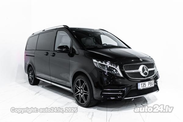 Black Mercedes-Benz V-Class 2023 in Tallinn, with an engine capacity of 2.00 L and mileage of 63 thousand km for 84900 €, photo 7 on AUTOMOTO.COM.LV
