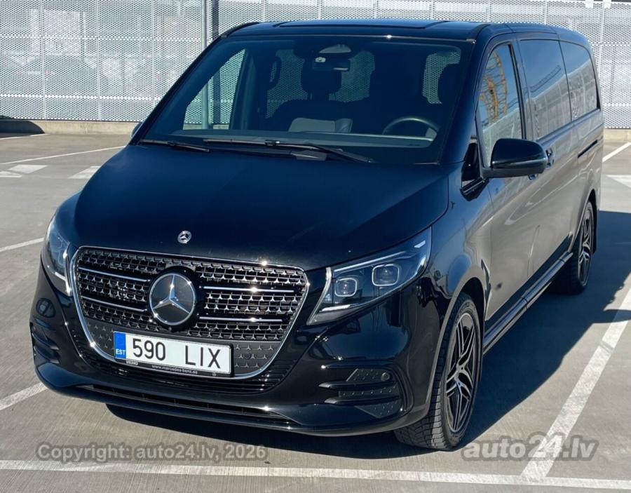 Melns Mercedes-Benz V-Class 2024 Tallina, ar dzinēja tilpumu 2.00 L un nobraukumu 36 tūkst. km par 89000 €, foto 2 vietnē AUTOMOTO.COM.LV