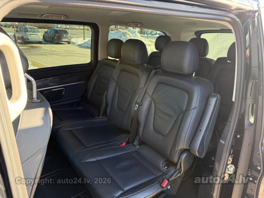 Melns Mercedes-Benz V-Class 2024 Tallina, ar dzinēja tilpumu 0.00 L un nobraukumu 64 tūkst. km par 72000 €, foto 18 vietnē AUTOMOTO.COM.LV