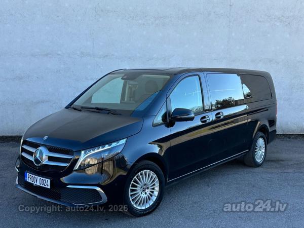 Melns Mercedes-Benz V-Class 2024 Tallina, ar dzinēja tilpumu 2.00 L un nobraukumu 70 tūkst. km par 62000 €, foto  vietnē AUTOMOTO.COM.LV