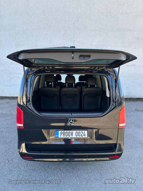 Melns Mercedes-Benz V-Class 2024 Tallina, ar dzinēja tilpumu 2.00 L un nobraukumu 70 tūkst. km par 62000 €, foto 8 vietnē AUTOMOTO.COM.LV