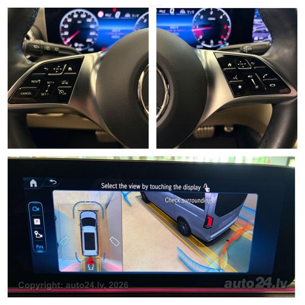 Melns Mercedes-Benz V-Class 2024 Tallina, ar dzinēja tilpumu 2.00 L un nobraukumu 46 tūkst. km par 89900 €, foto 10 vietnē AUTOMOTO.COM.LV